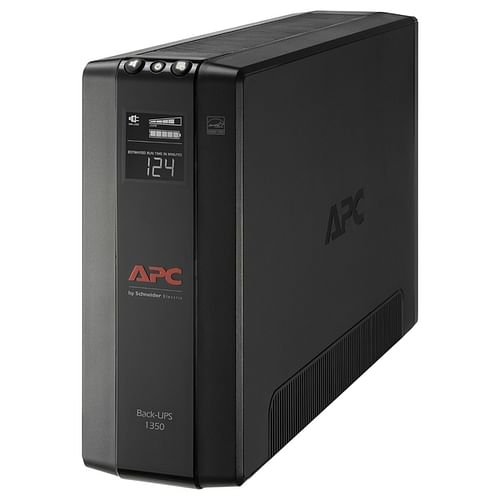 APC BX1350M Back-UPS Pro Compact 10-Outlet 810-Watt Battery Back-Up and ...