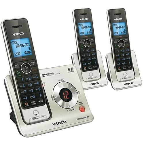 VTech LS6425-3 DECT 6.0 3-Handset Answering System with Caller ID/Call ...
