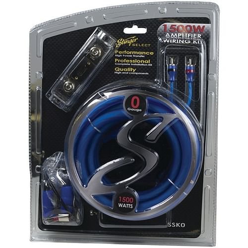 Stinger SSK0 Select Series Wiring Kit with Ultra-Flexible Copper-Clad ...