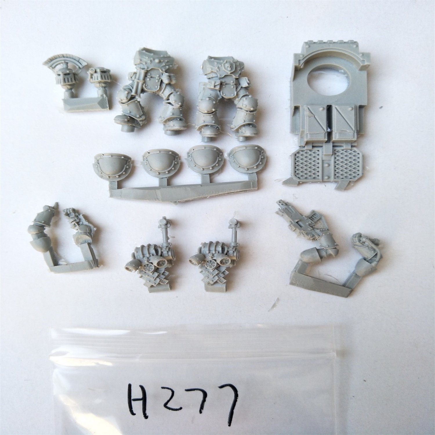 Legion Rapier Laser Destroyer And MKIII Space Marine Rapier Crew H276+H277