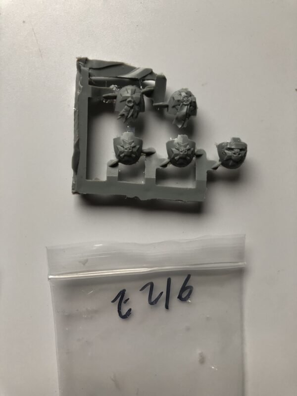 Black Templars Terminator Shoulder Pads (5With Crux Terminatus) E216