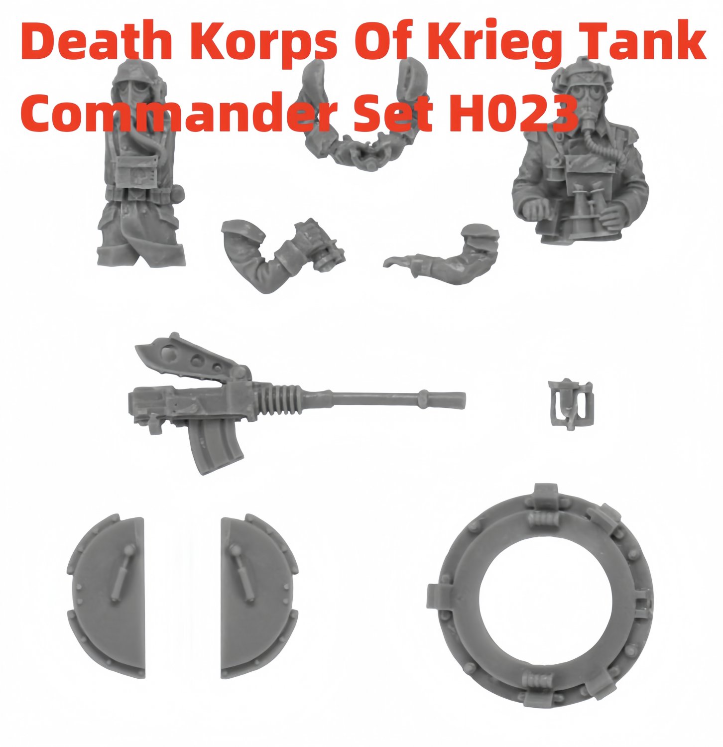 Death Korps Of Krieg Tank Commander Set H023
