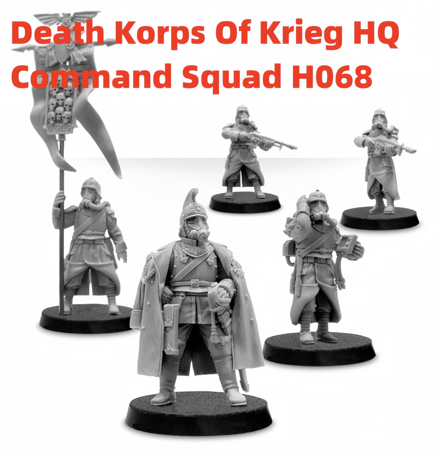 Death Korps Of Krieg HQ Command Squad H068