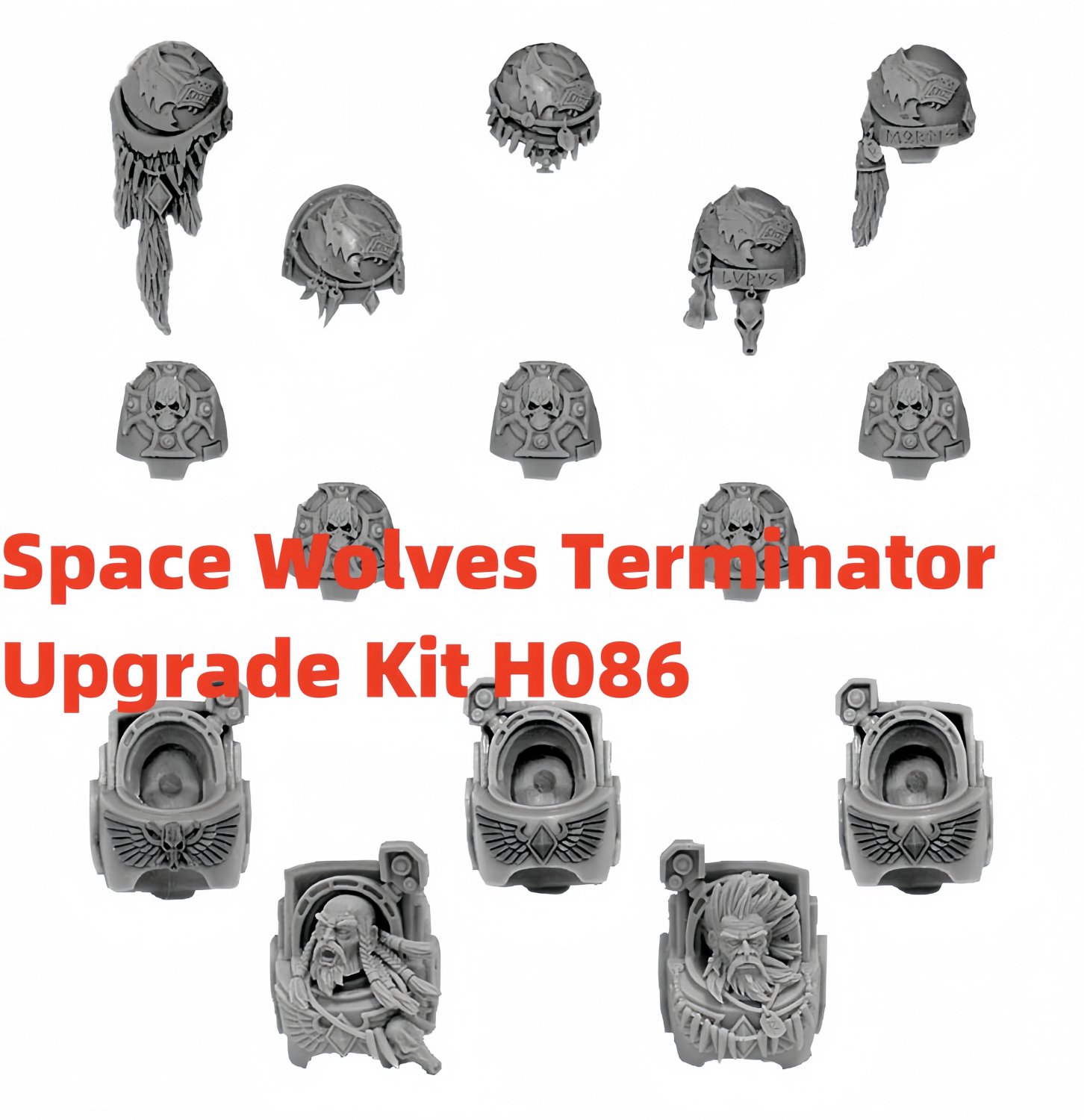 Space Wolves Terminator Upgrade Kit H086 Space Wolves Terminator Upgrade Kit H086