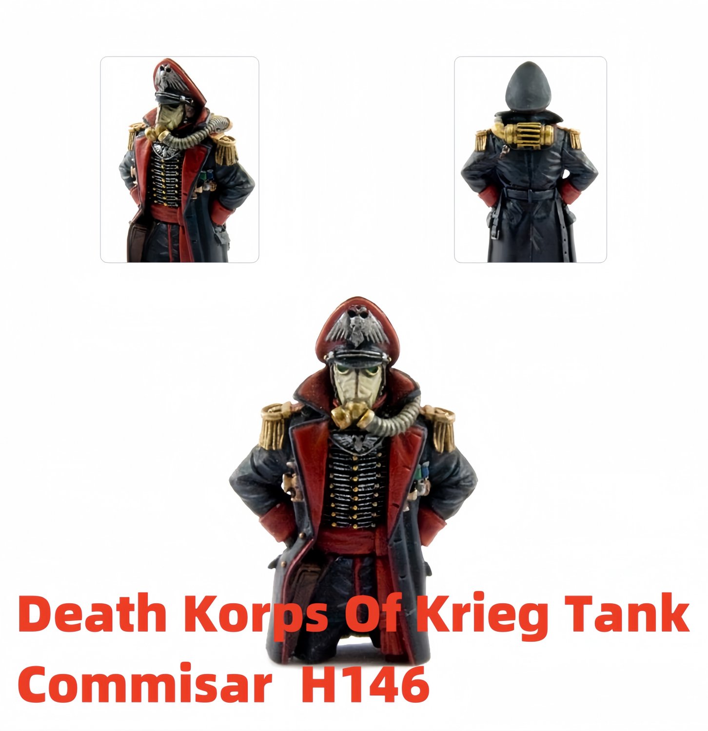 Death Korps Of Krieg Tank Commisar H146