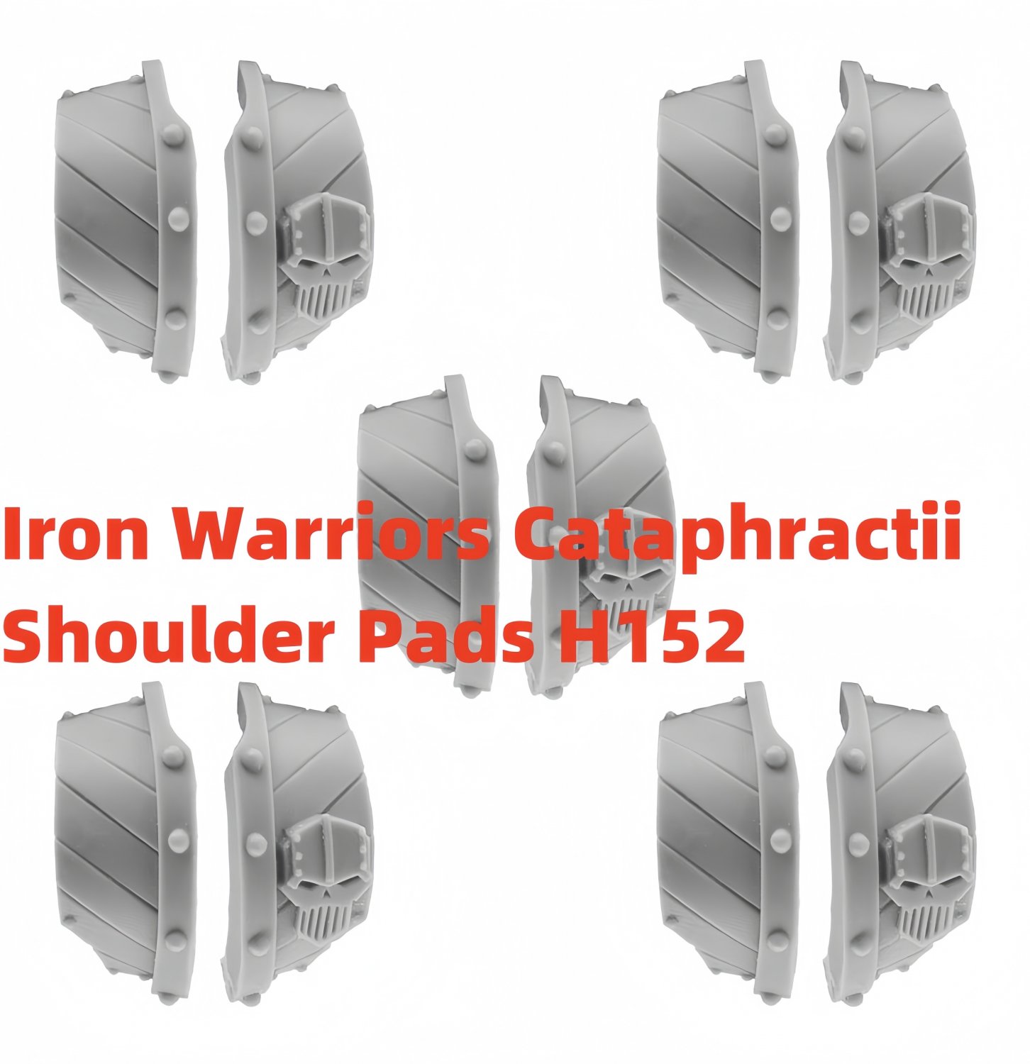 Iron Warriors Cataphractii Shoulder Pads H152