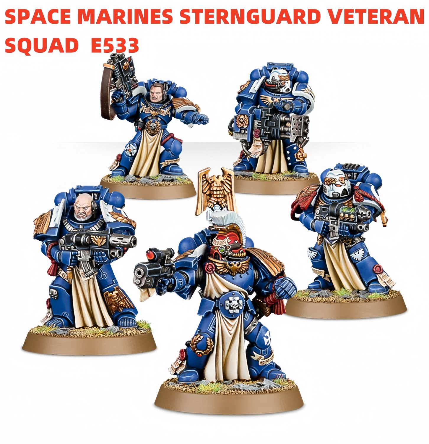 SPACE MARINES STERNGUARD VETERAN SQUAD E533
