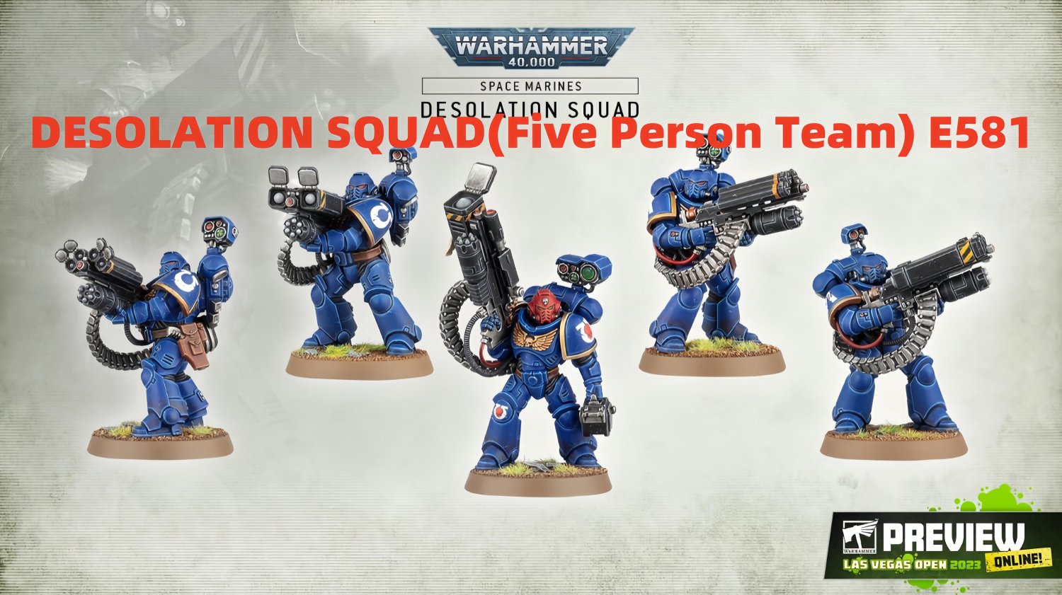 DESOLATION SQUAD(Five Person Team) E581