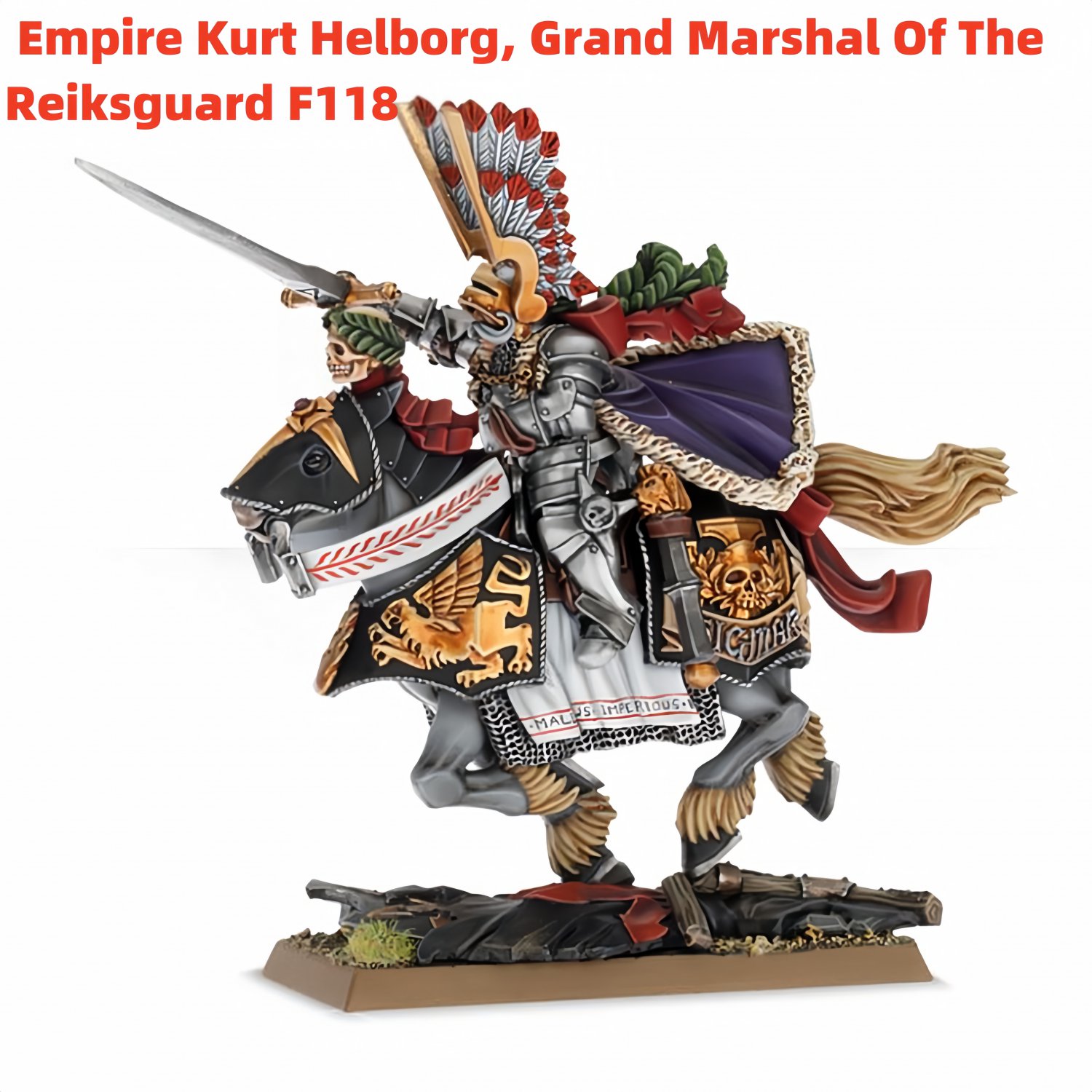 Empire Kurt Helborg, Grand Marshal Of The Reiksguard F118