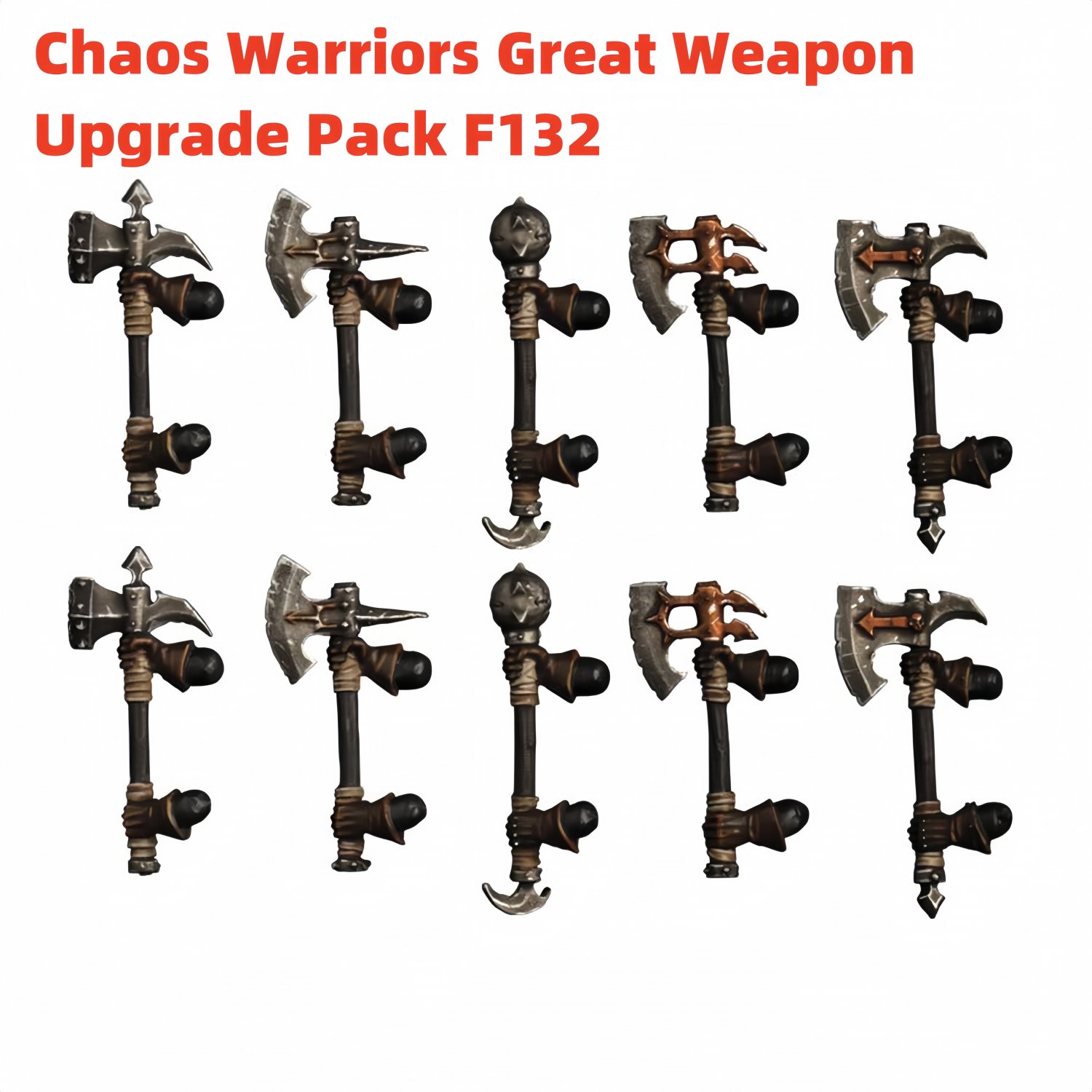Chaos Warriors Great Weapon Upgrade Pack F132
