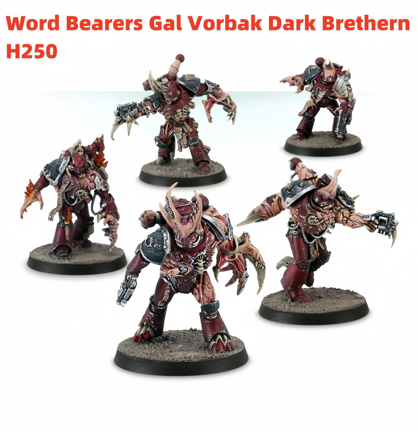 Word Bearers Gal Vorbak Dark Brethern H250