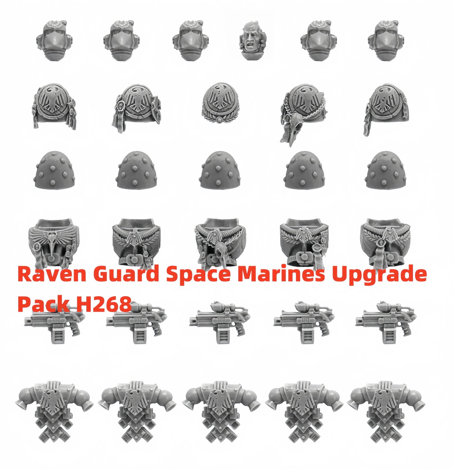 Raven Guard Space Marines Upgrade Pack H268