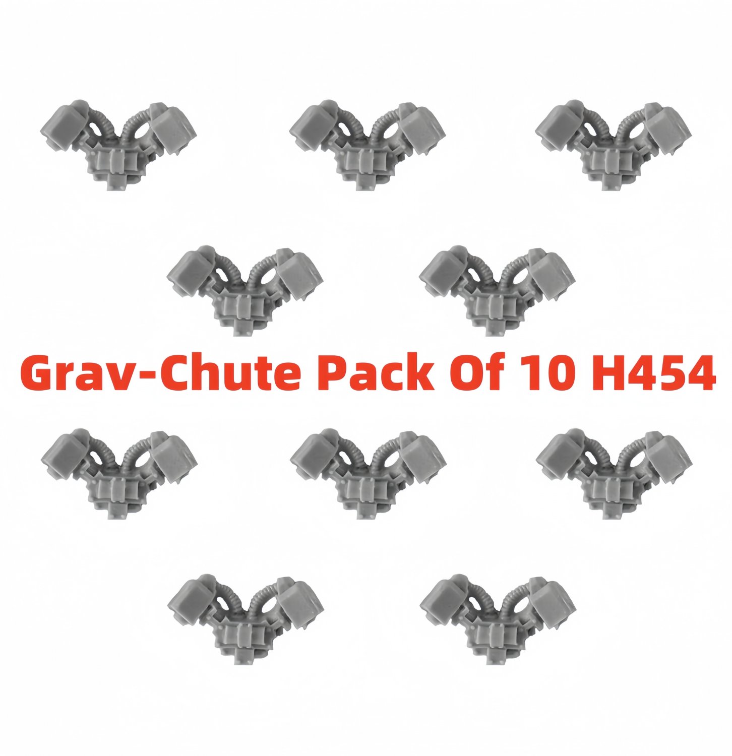 Grav-Chute Pack Of 10 H454