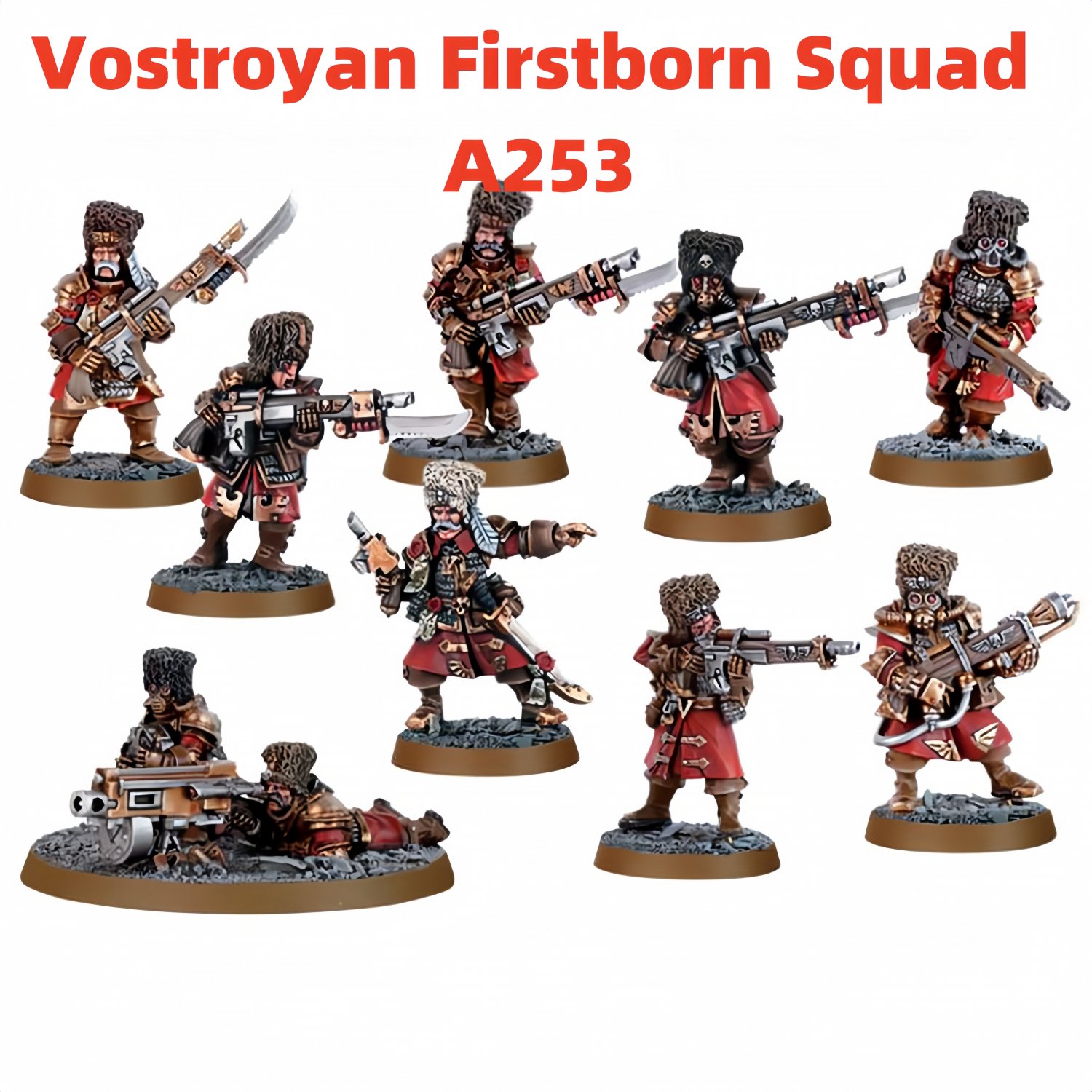 Vostroyan Firstborn Squad A253 (metal)