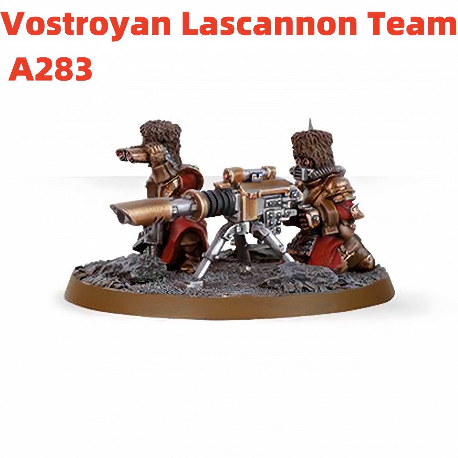 Vostroyan Lascannon Team A283+ (resin)