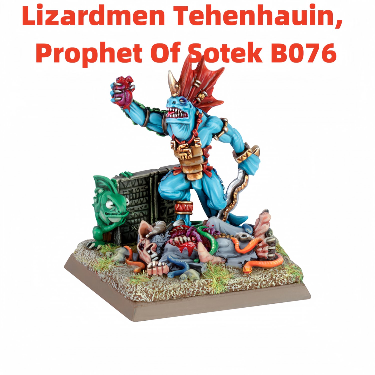 Lizardmen Tehenhauin, Prophet Of Sotek B076