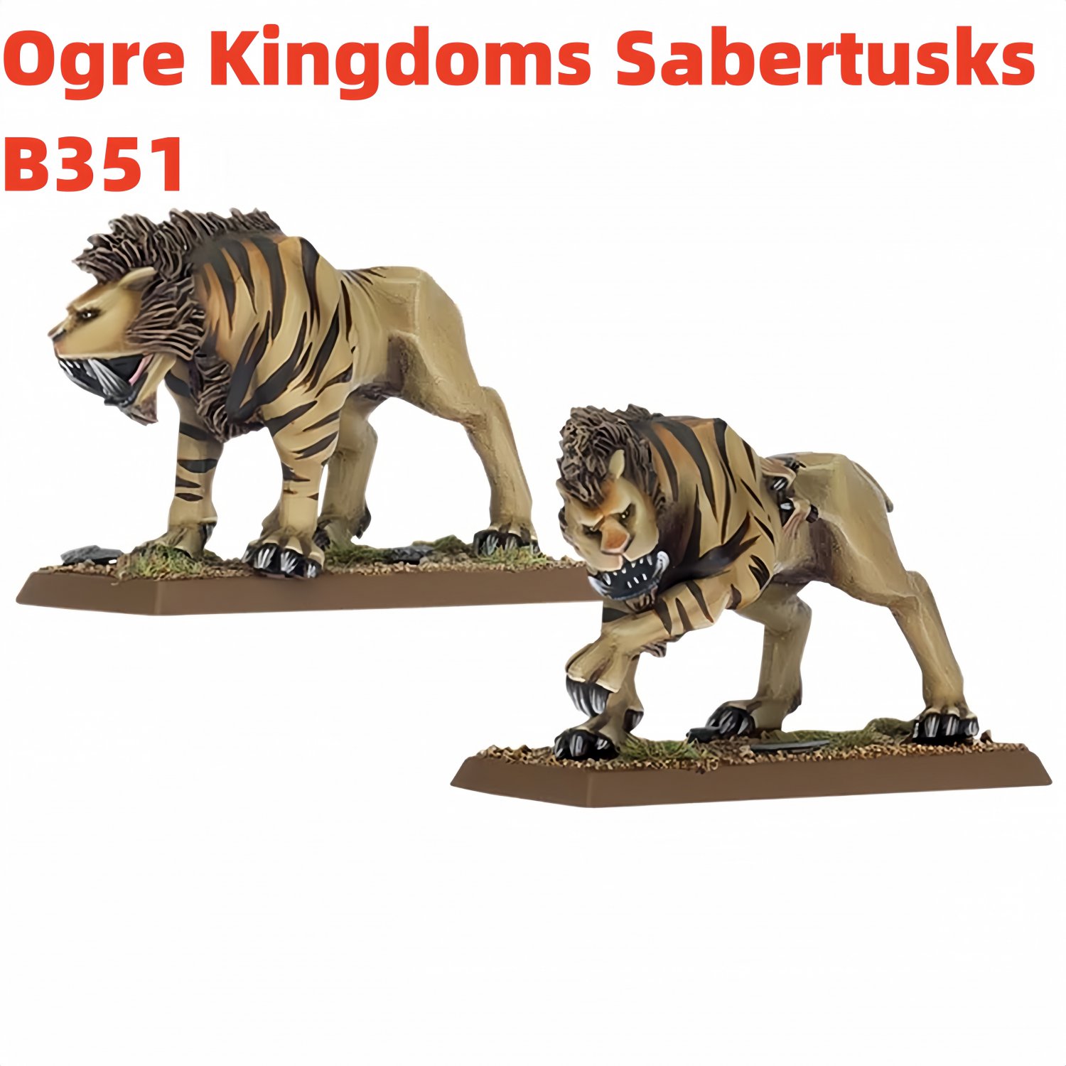 Ogre Kingdoms Sabertusks B351