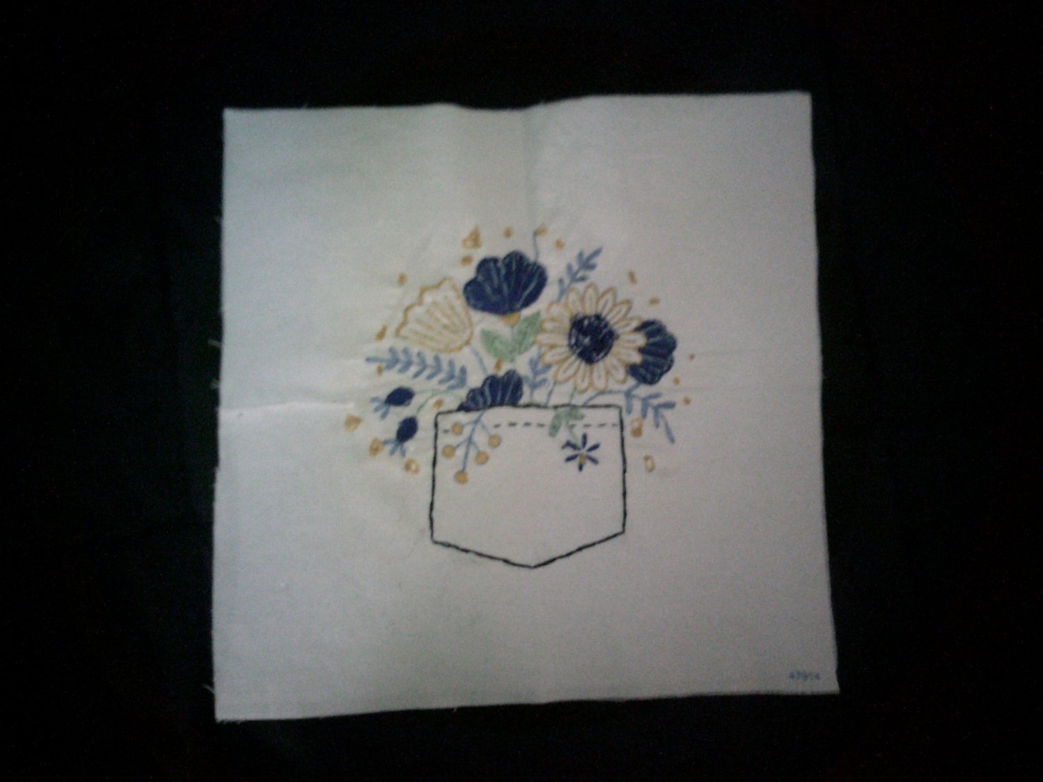 Embroidered Pocket Sign