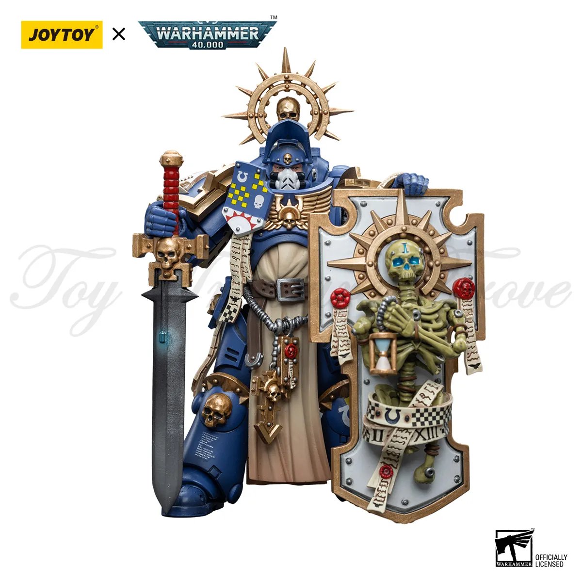 Captain Relic Shield Warhammer Action Figure Ultramarines Primarch ...