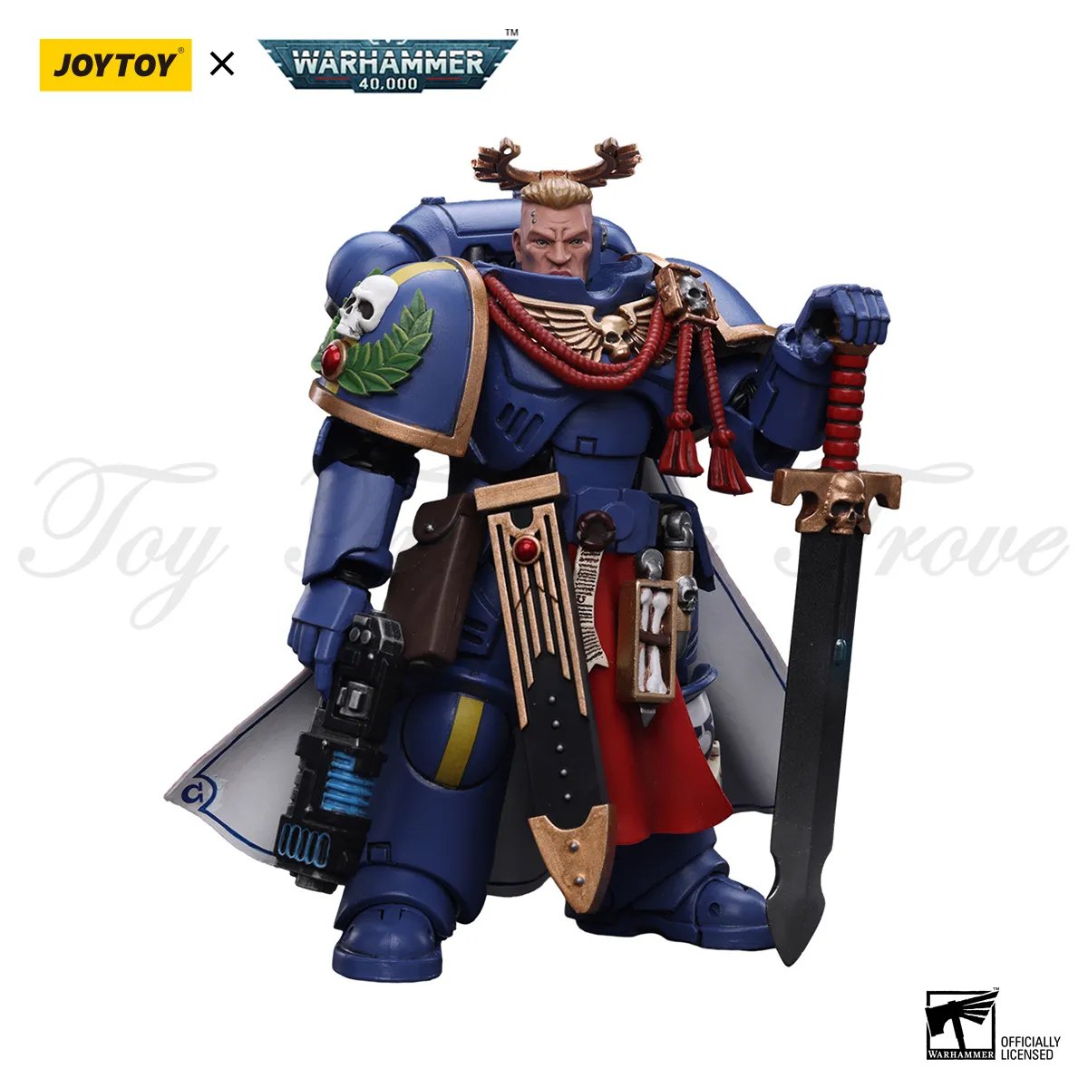 Captain PlasmaPistol Warhammer Action Figure Ultramarines Primarch ...