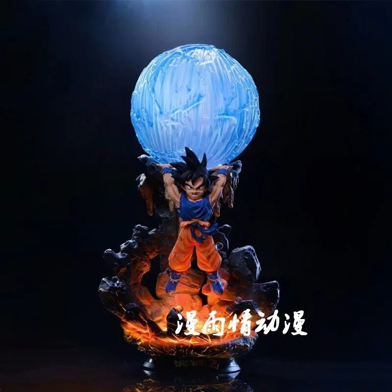 Goku with light Dragon Ball Anime Character Super Saiya Figure Action ...