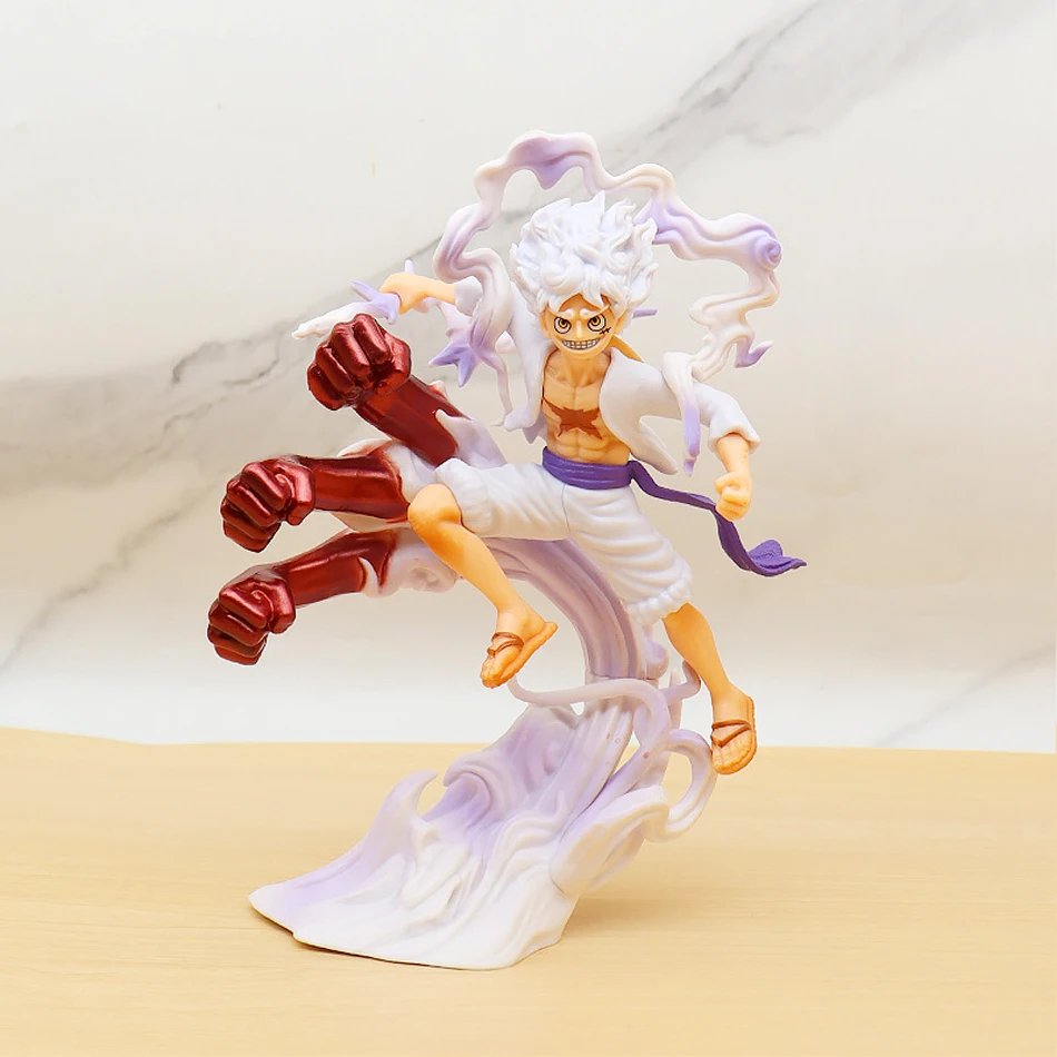 N11 One Piece Luffy Gear 5 Sun God Nikka PVC Figure