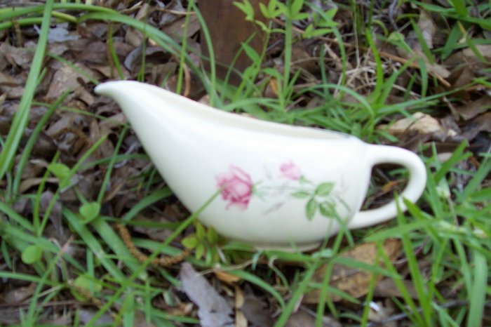 Vintage Pink Roses Creamer Chic & Shabby Cottagey Small Pitcher Sweet MINT