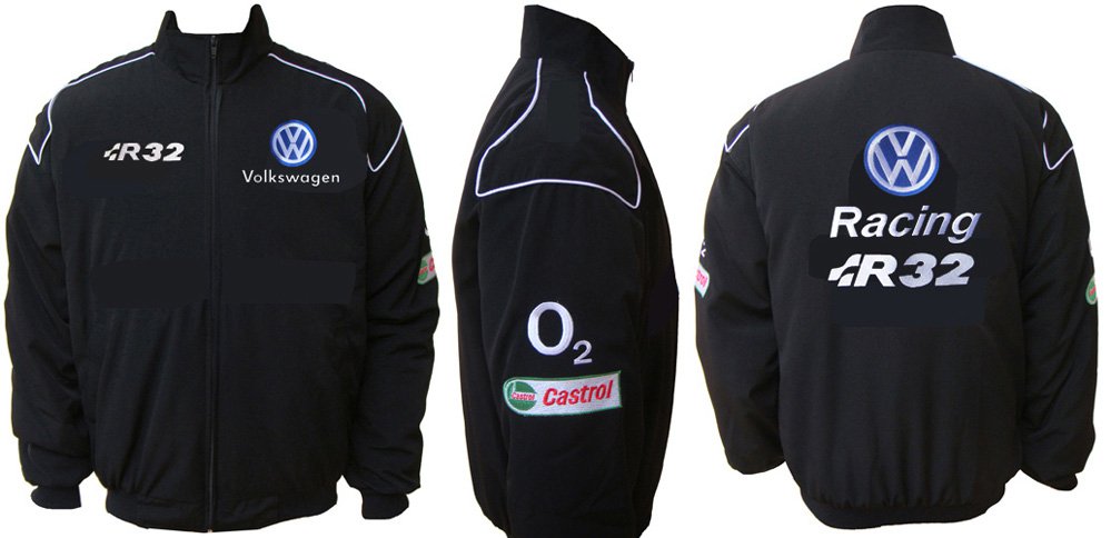 VW Volkswagen R32 Motorsport Team Jacket S-M-L-XL-XXL-3XL-4XL-5XL-6XL