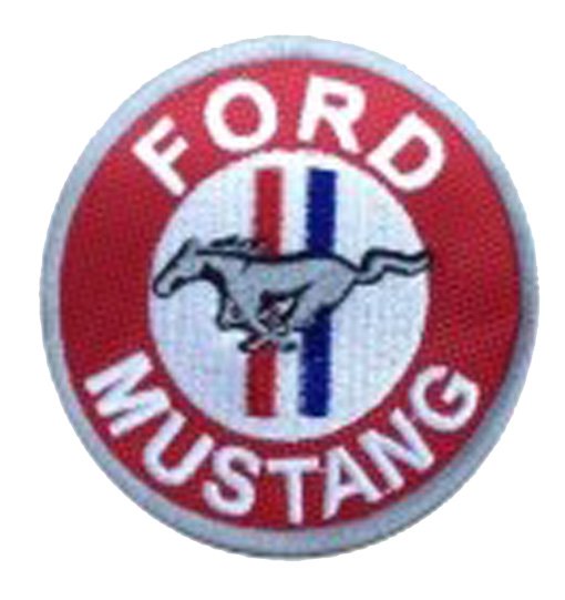 Large Ford Mustang Motorsport Patch Ø 10 (Inch)