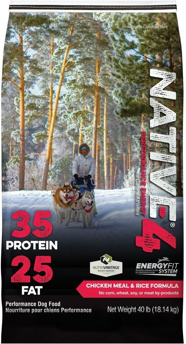 Blue Seal Native Level 4 Dry Dog Food, 40-lb bag