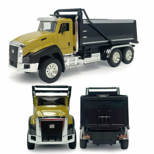 Toys 1:50 Dump Truck Tipper Construction Diecast Model Trucks Gift Kids ...
