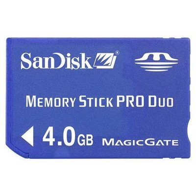 SanDisk 4GB Memory Stick PRO Duo MagicGate U.S.