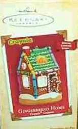 Hallmark Keepsake Christmas Ornament Crayola Crayon 2004 Gingerbread ...
