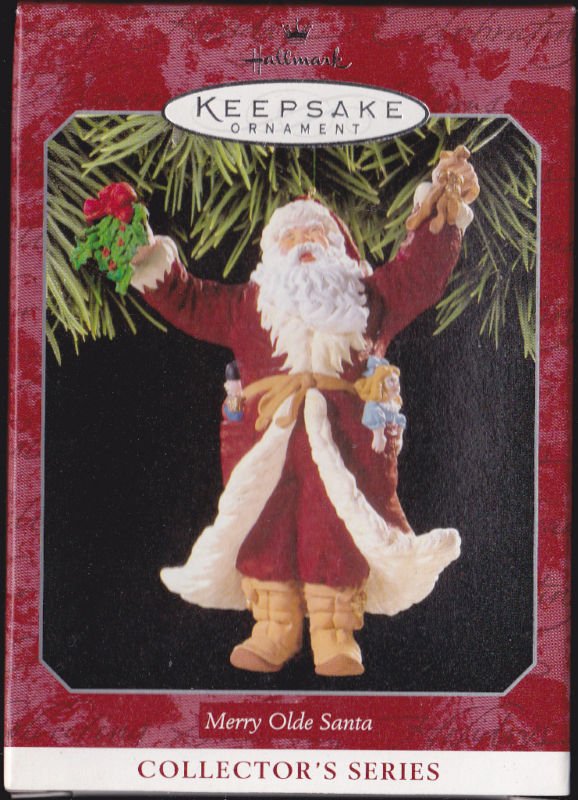 Hallmark Keepsake Christmas Ornament 1998 Merry Olde Santa Claus St ...