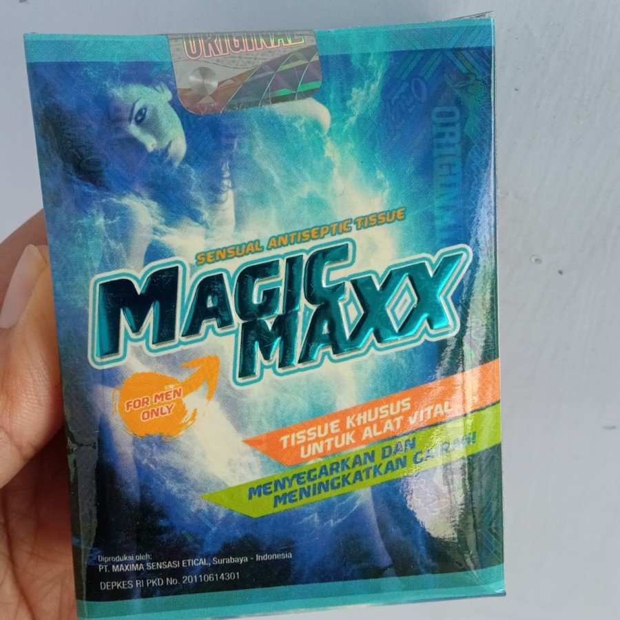 [MAGIC MAXX] Antiseptic Wipes Tissue For man Delay Ejaculation 6 boxes