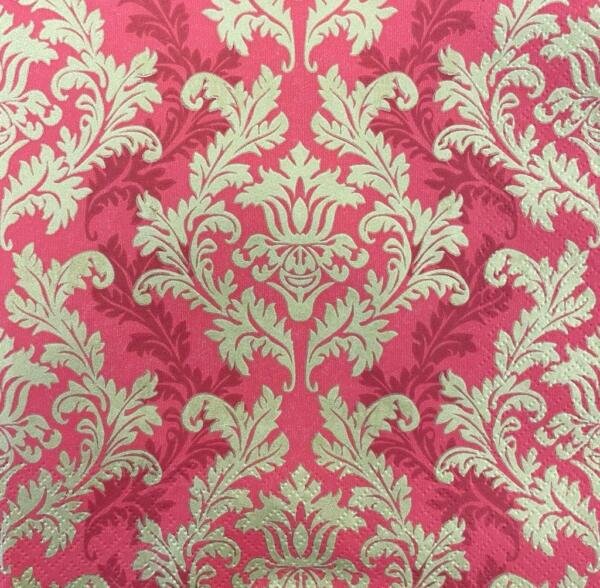 Two Individual Decoupage Paper Lunch Napkins 3Ply Serviettes Leaf ...