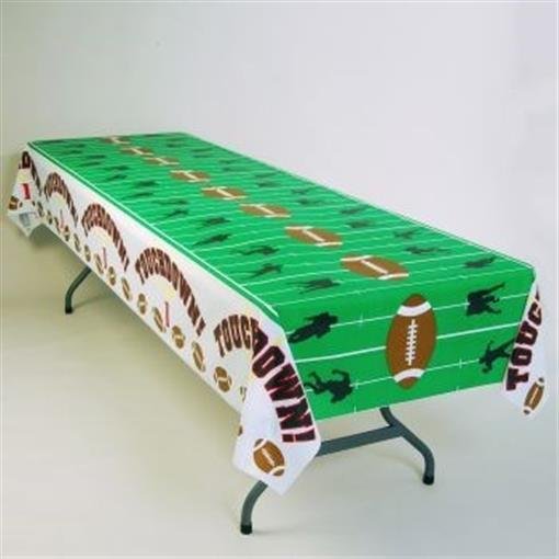 Touchdown Football Field Plastic Tablecloth Football Birthday Party ...
