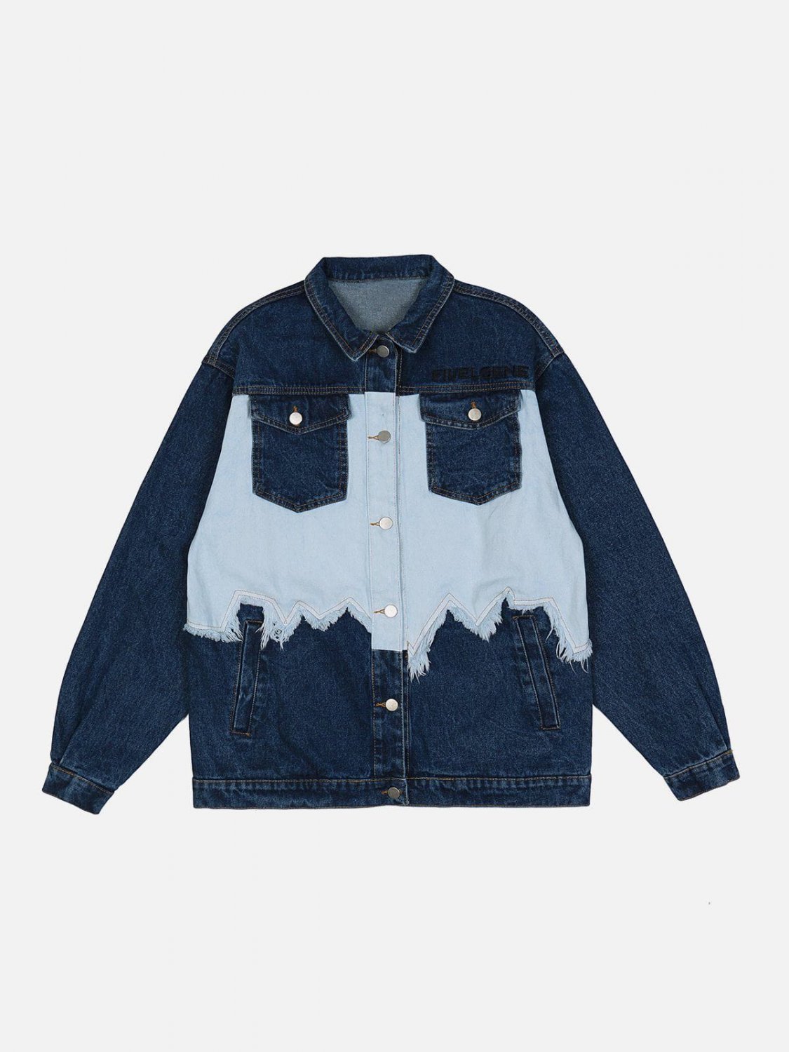 Pocket Panel Denim Jacket