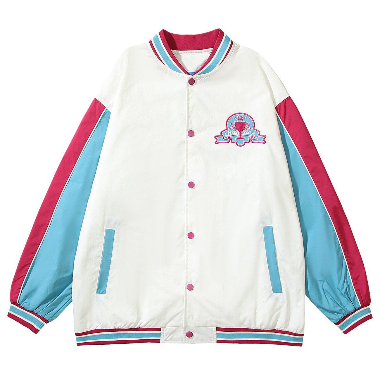Back Letter Embroidery Jacket