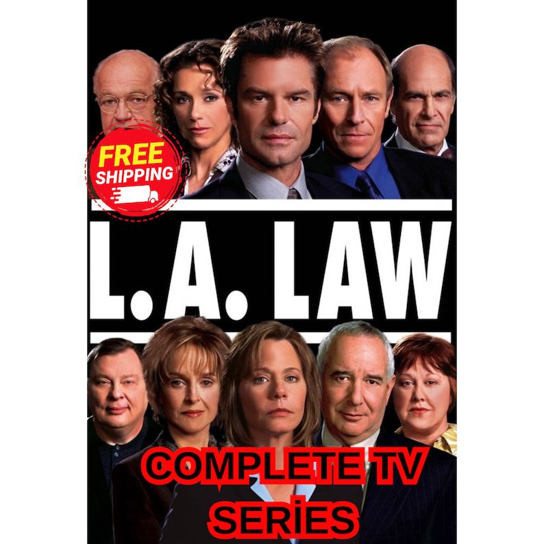 L.A. Law Complete TV Series 1-8 Seasons 172 Episodes