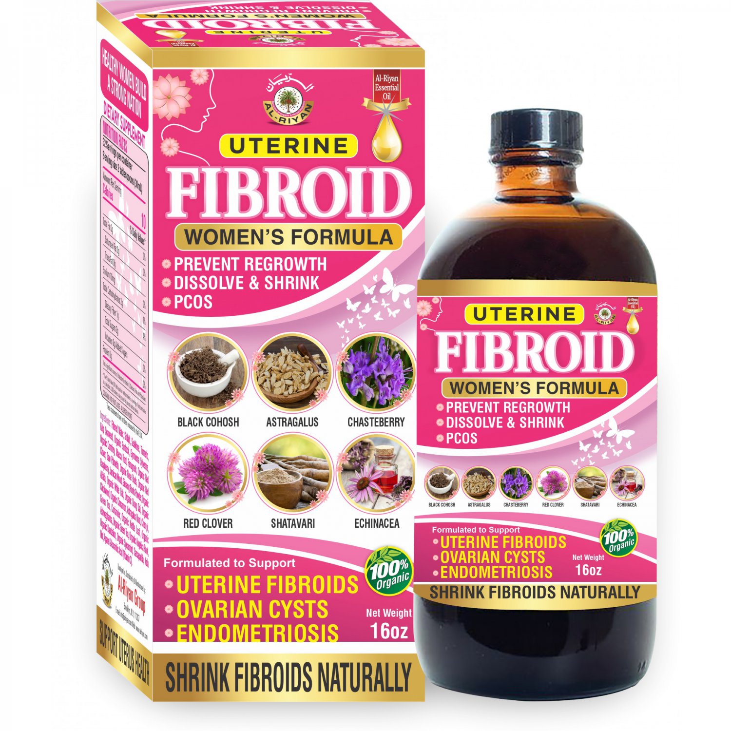 Al Riyan Uterine Fibroid Womens Formula 1 Bottle