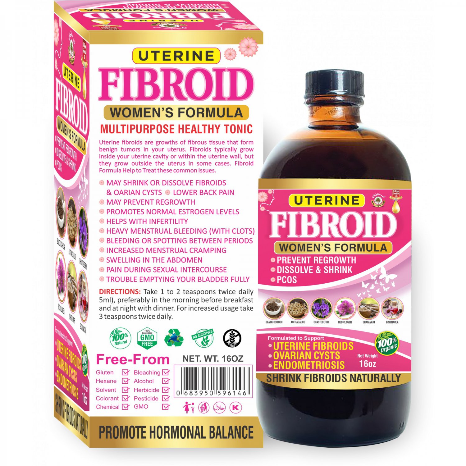 Al Riyan Uterine Fibroid Womens Formula 1 Bottle