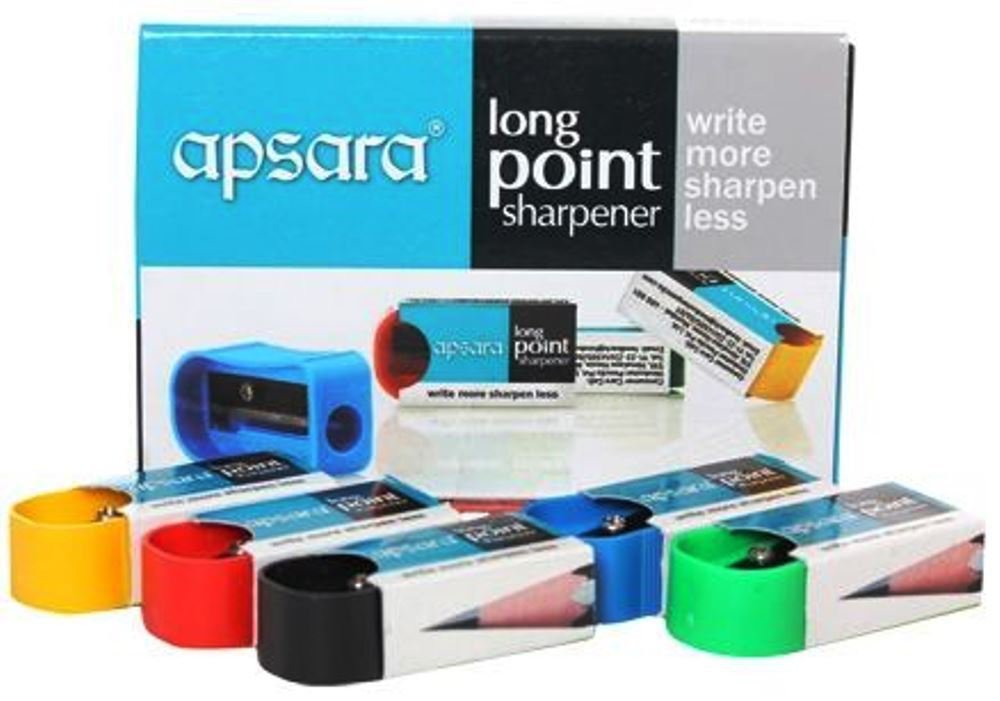 Apsara-Long-Point-Sharpener-pencil-sharpener-pack of 20 school home office