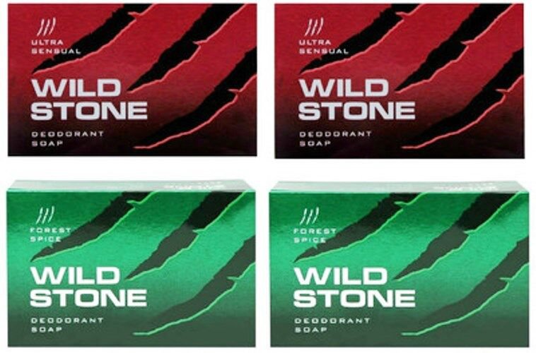 Wild Stone Deodorant Soap Ultra & Forest Fragrance for Dirt Impuritie ...