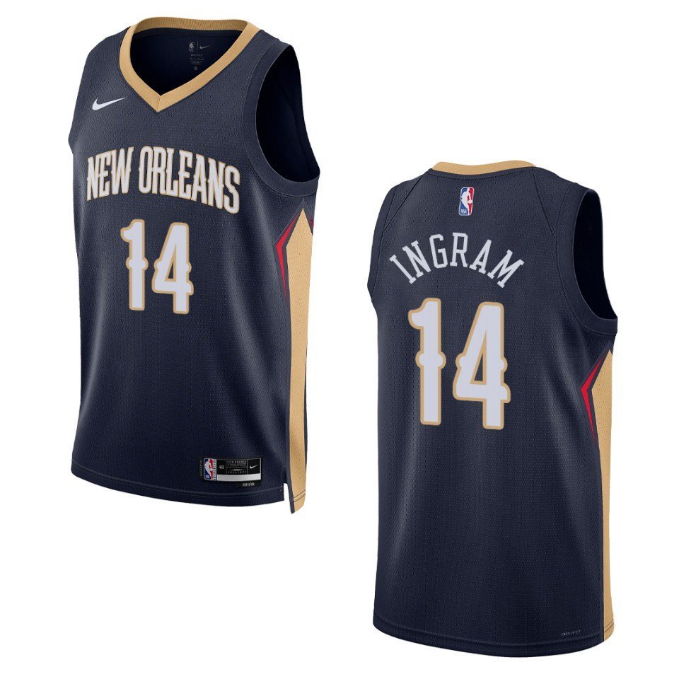 Men & Youth Brandon Ingram New Orleans Pelicans 2022-23 #14 Icon ...