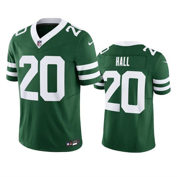 Men's New York Jets Breece Hall Green #20 Untouchable Football Stitched ...