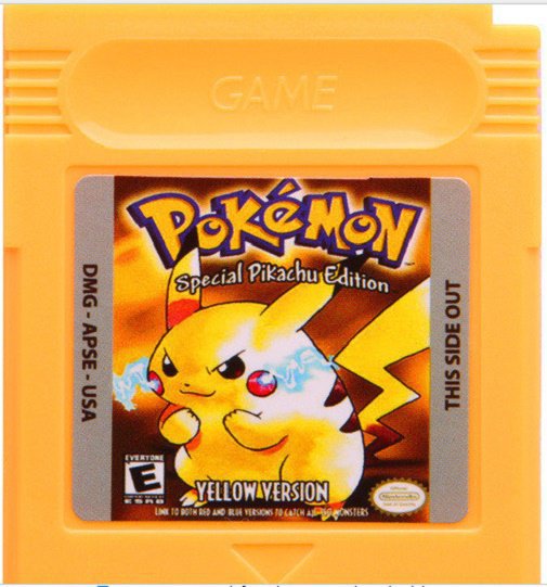 Pokemon Cartridge Game Card Pokemon Thunder Yellow Version For GBC