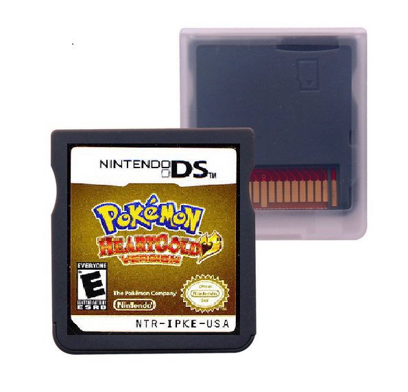 Pokemon HeartGold NDS Fanmade Game Card For DS Console