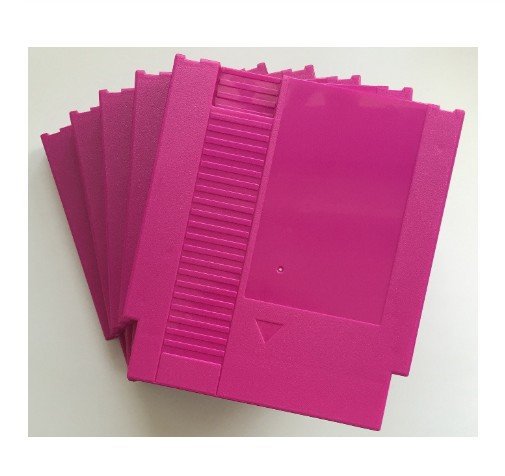 Sakura Pink 72 Pins Game Cartridge Replacement Shell For NES Console