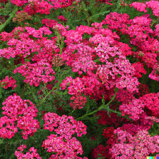 1000 US SEEDS Perennial Rosy Red BULK WILDFLOWER Achillea Millefolium rubra